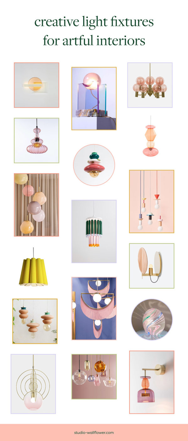 Colorful + Unique Light Fixtures | Creative Light Fixtures
