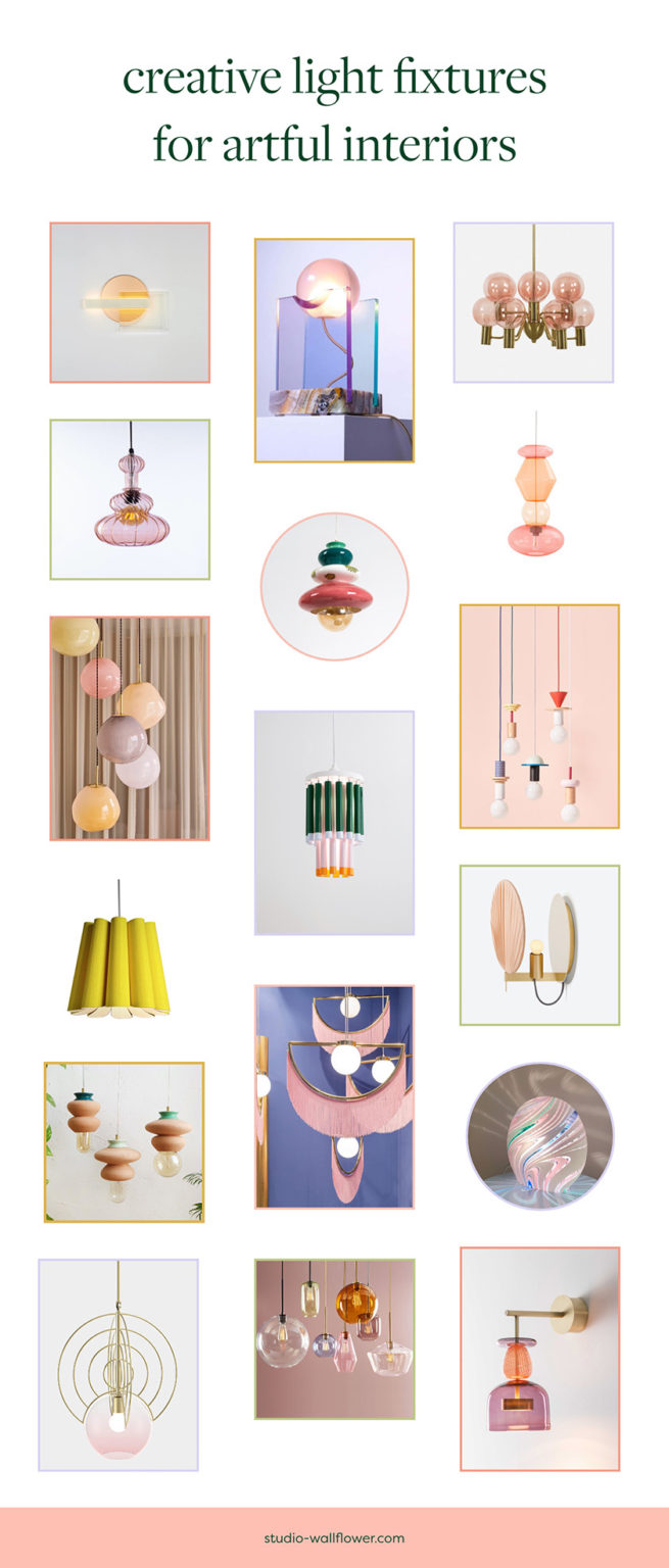 Colorful + Unique Light Fixtures | Creative Light Fixtures