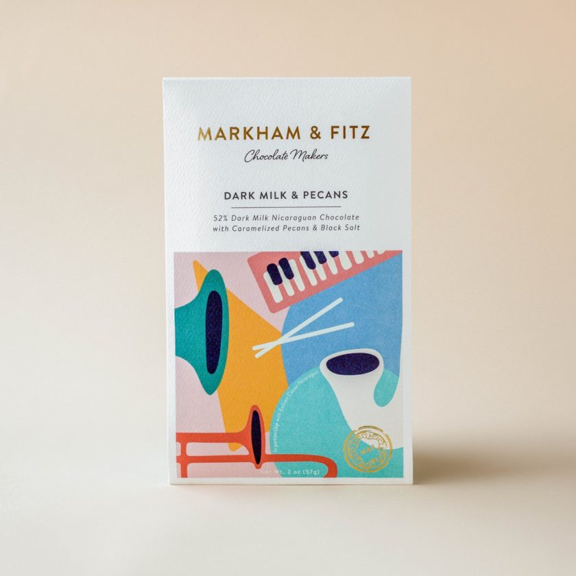Markham & Fitz Chocolate Packaging Design