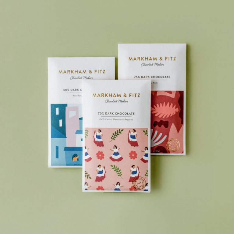 Markham & Fitz Chocolate Packaging Design
