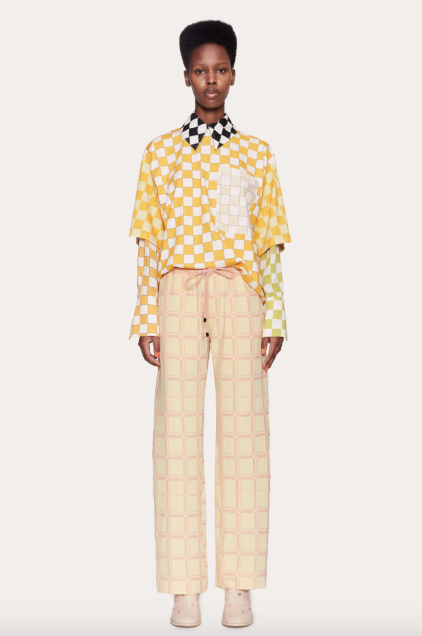Checkerboard Print Trend For Spring | Check Fashion Ideas
