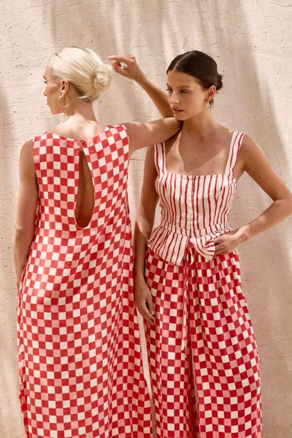 Checker Print Trend For Spring | Checker Print Fashion