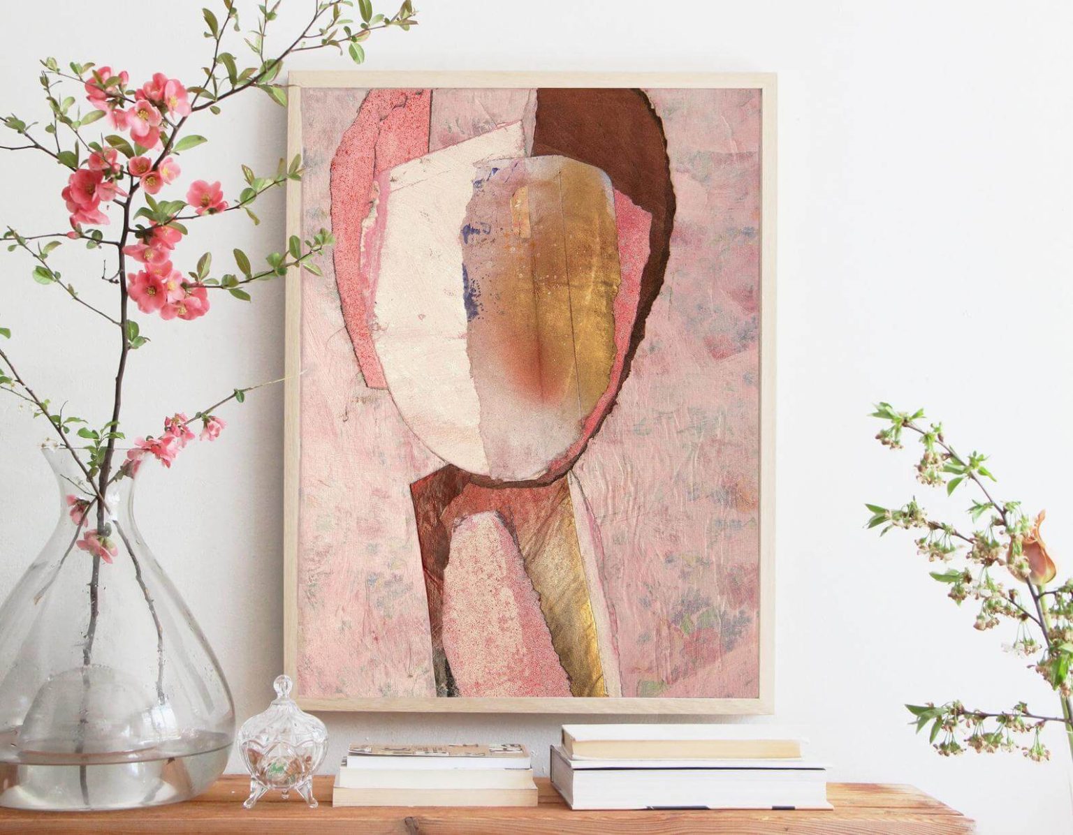Abstract Art Prints for Spring - Dreamy Pastel Art Prints