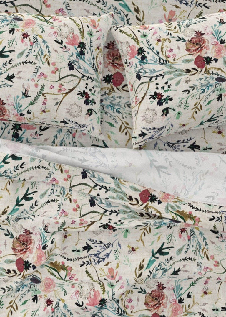 Best Bedsheets | Where To Buy Pretty Bed Sheets | wallflower
