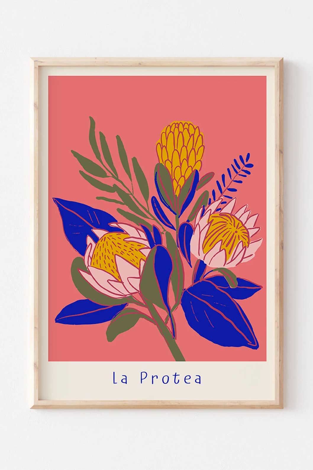 Floral Art Prints | Favorite Colorful Floral Illustration | wallflower