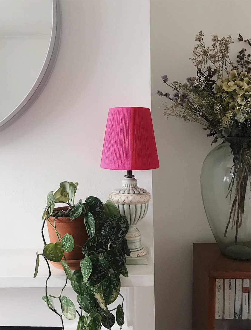 Handmade Lampshades | Yarn Wrapped Lampshade on Etsy