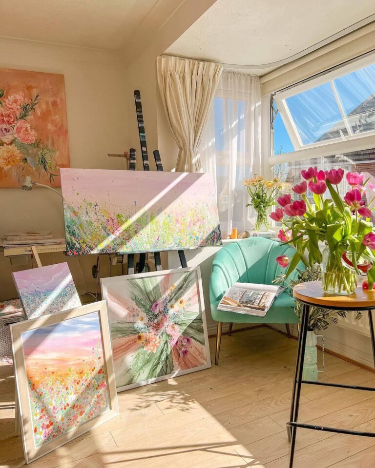 Art Studio Inspiration - Inspiring Artist Studios | wallflower