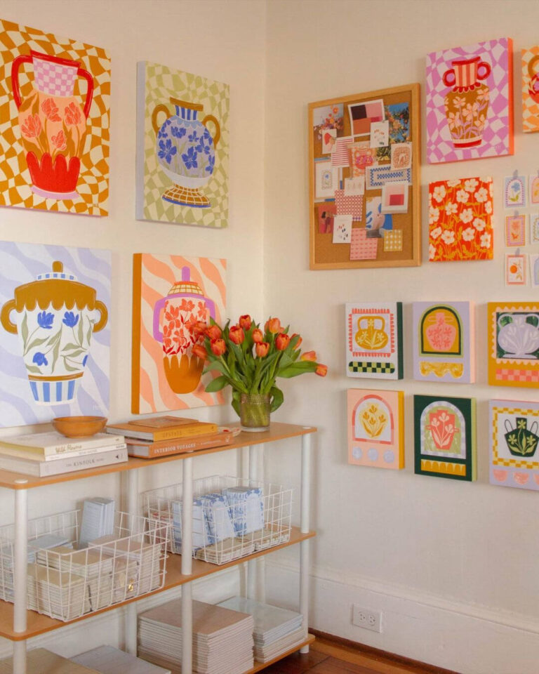 Art Studio Inspiration - Inspiring Artist Studios | wallflower