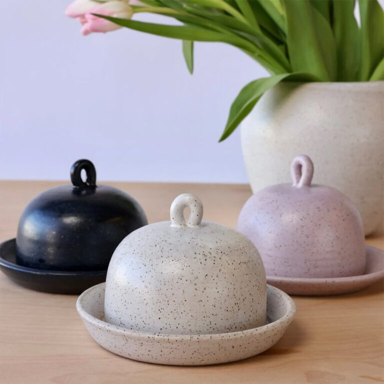 Unique Butter Dishes - Ceramic Butter Dish | Wallflower