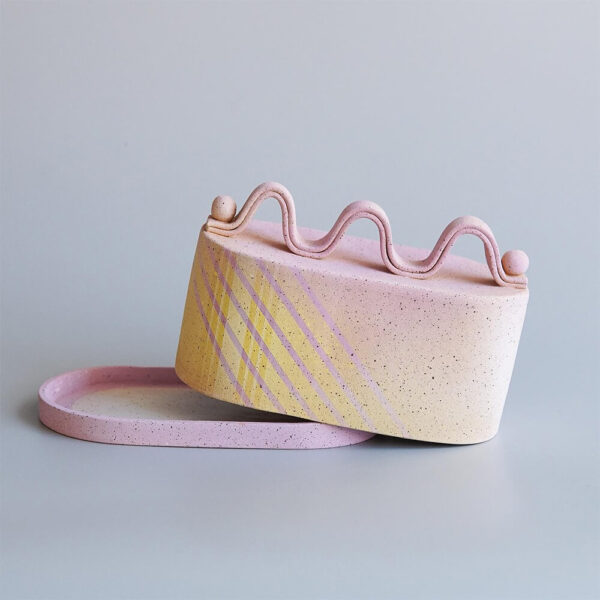 Unique Butter Dishes - Ceramic Butter Dish | Wallflower