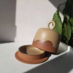 Unique Butter Dishes - Ceramic Butter Dish | Wallflower