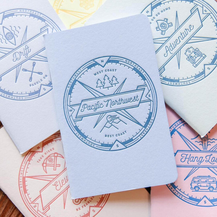Letterpress Stationery & Invitation Designs We Love | wallflower