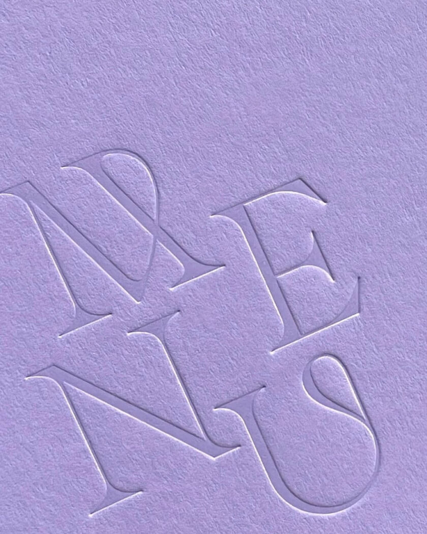 Letterpress Stationery & Invitation Designs We Love | wallflower