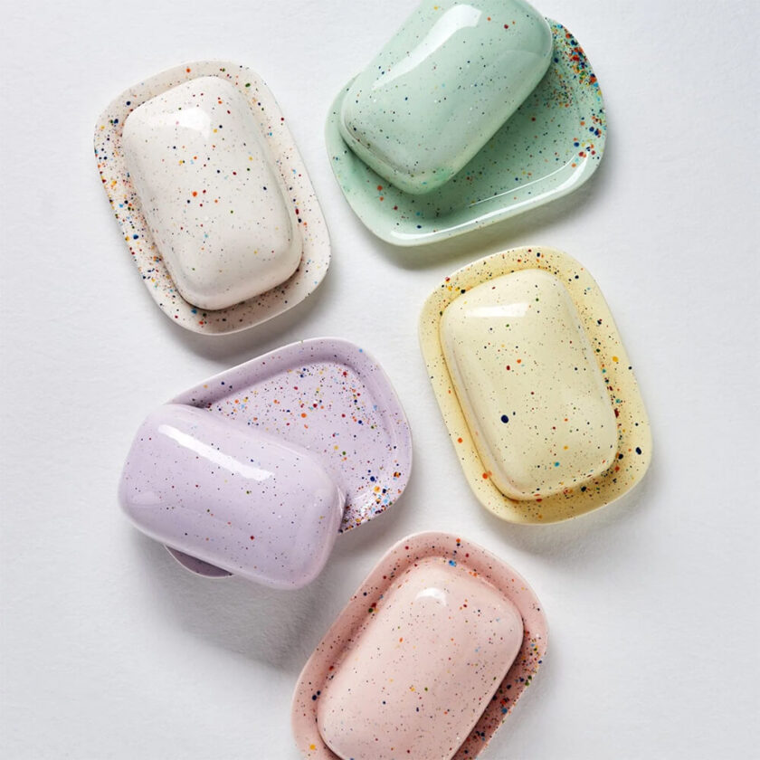 Unique Butter Dishes - Ceramic Butter Dish | Wallflower