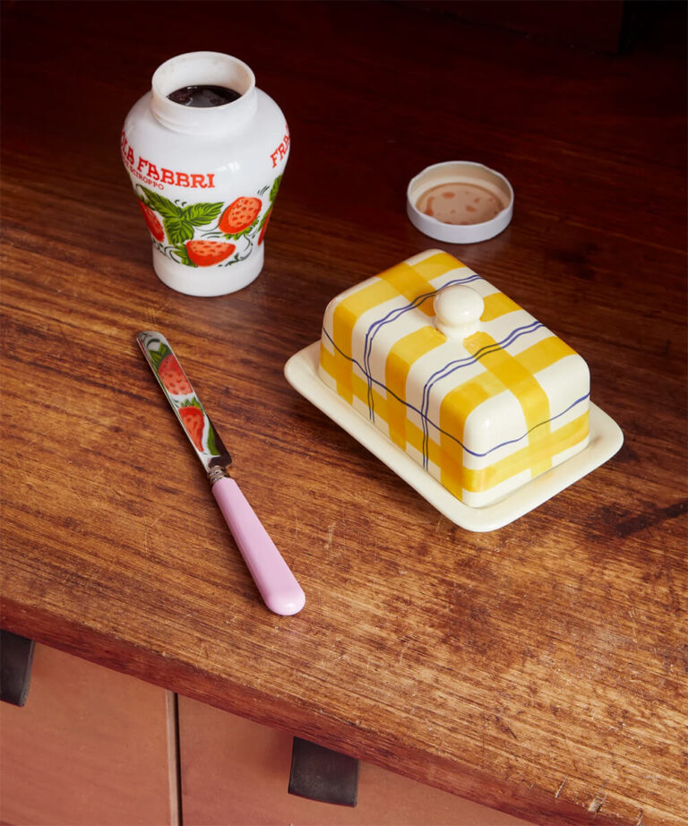 Unique Butter Dishes - Ceramic Butter Dish | Wallflower