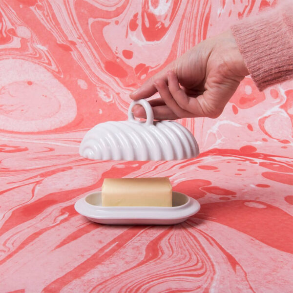 Unique Butter Dishes - Ceramic Butter Dish | Wallflower