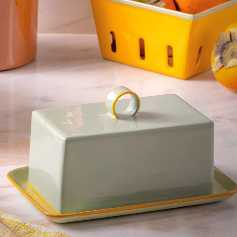 Unique Butter Dishes - Ceramic Butter Dish | Wallflower