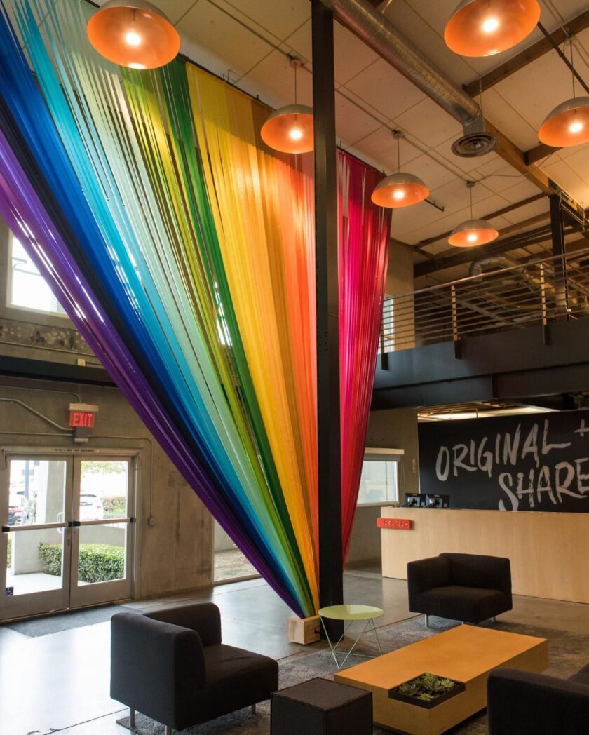 Art Installations | Colorful Sculptures & Hangings | wallflower