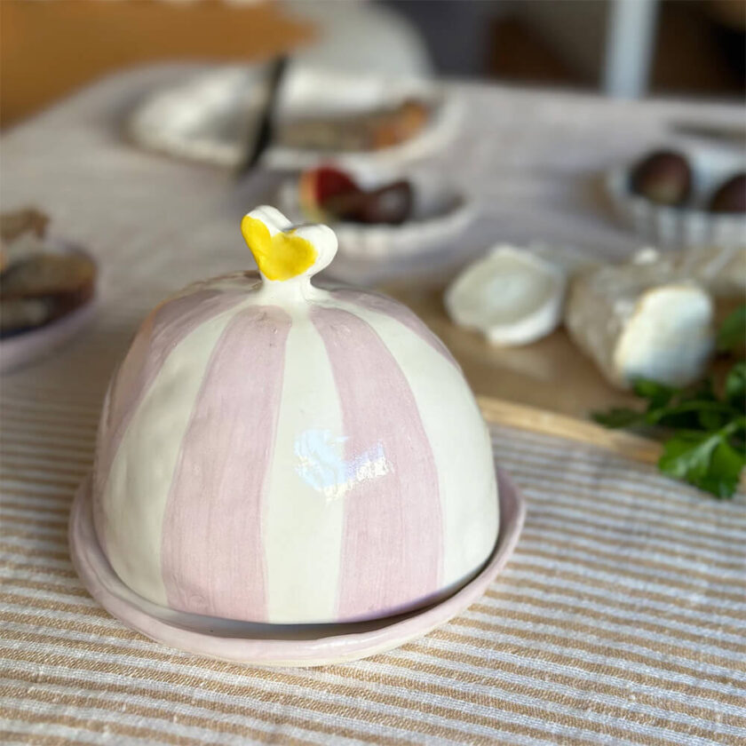 Unique Butter Dishes - Ceramic Butter Dish | Wallflower