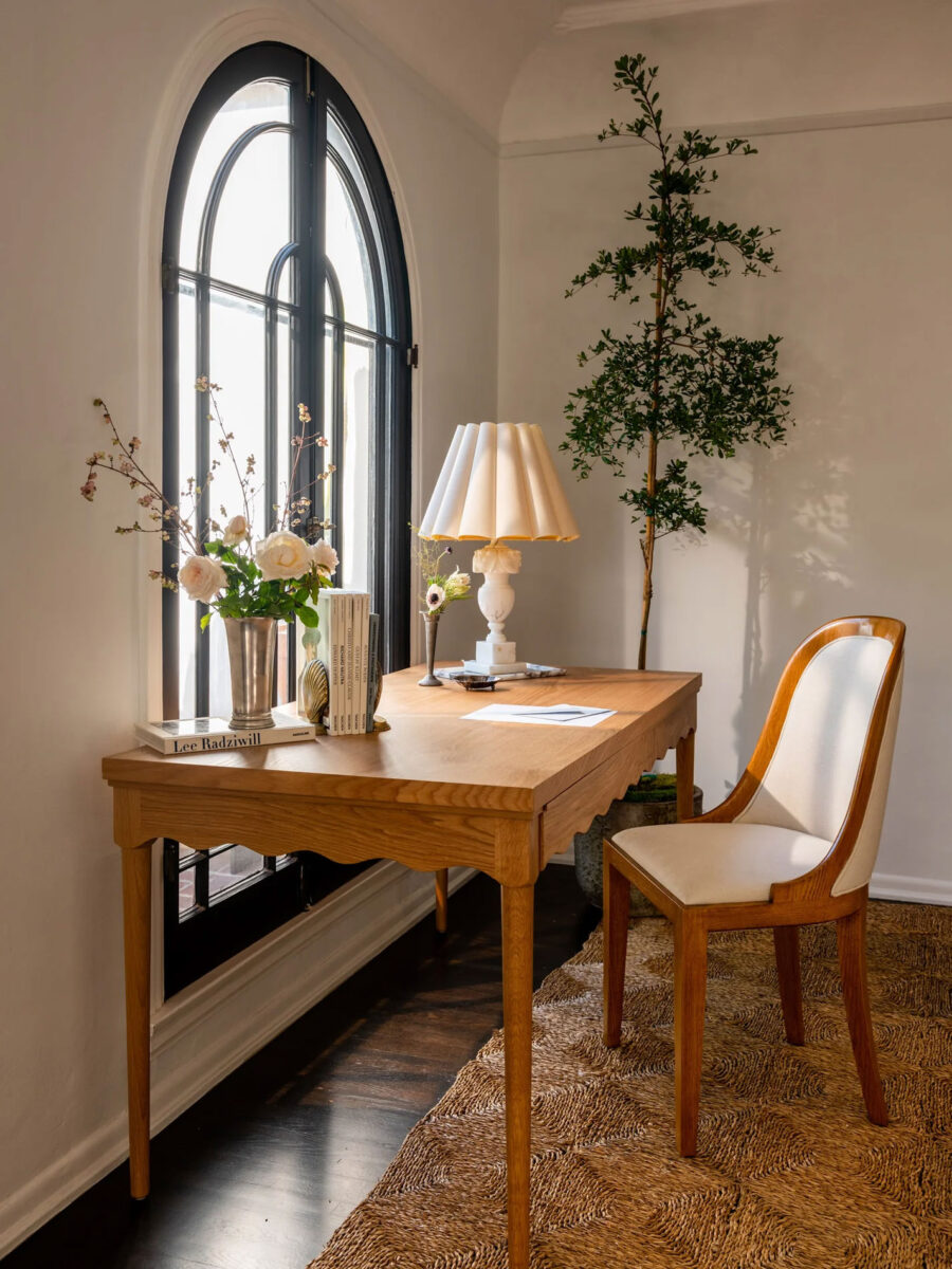 Wood Scalloped Furniture Trend - Interior Design Trends 2024