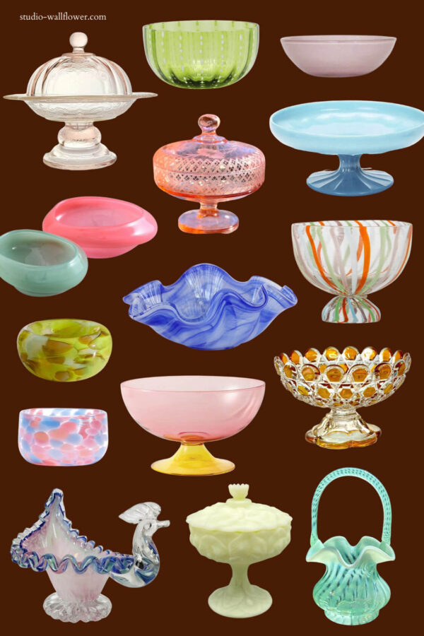 Candy Dish Roundup - Where To Buy Glass Candy Dishes
